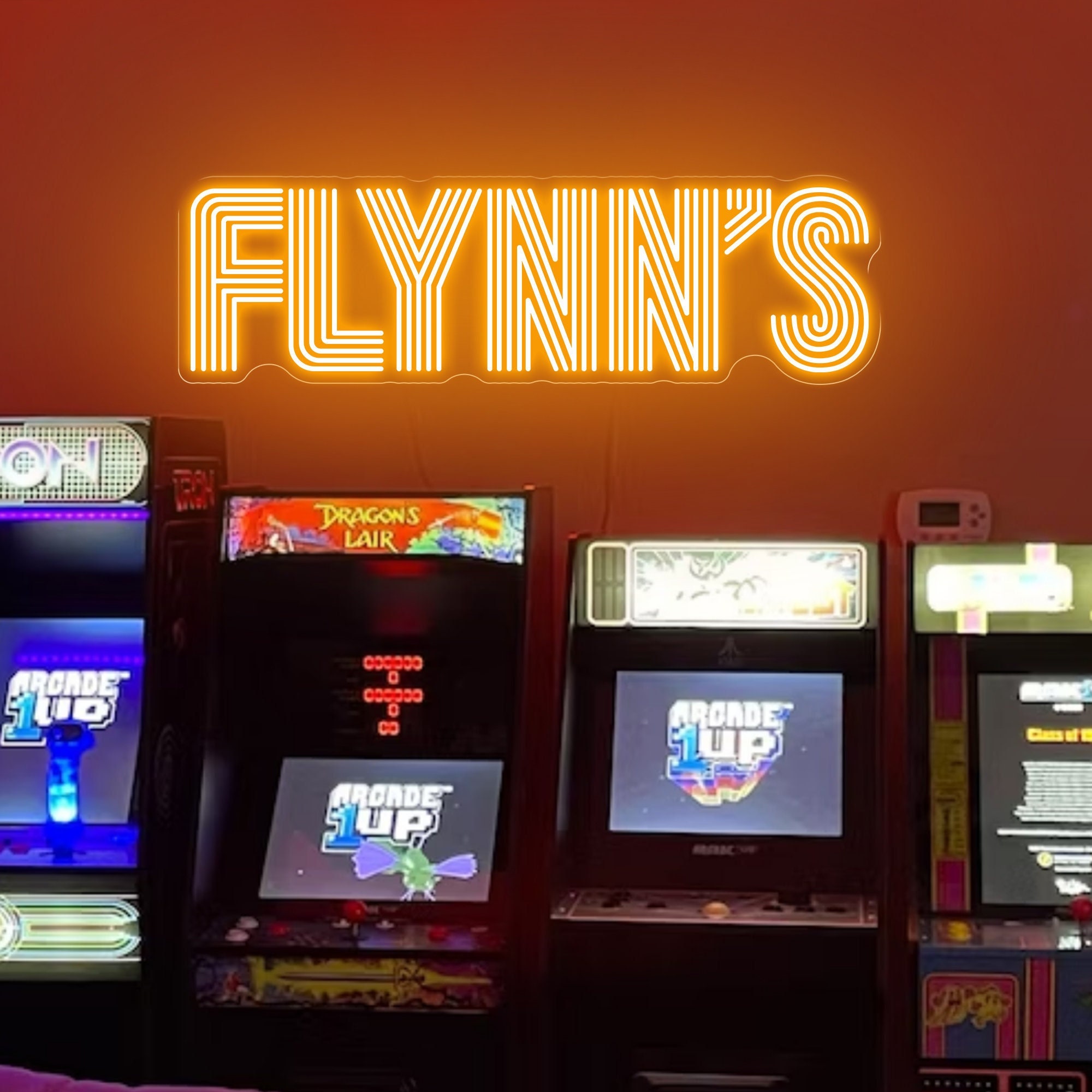 Classic Arcade Game Logos