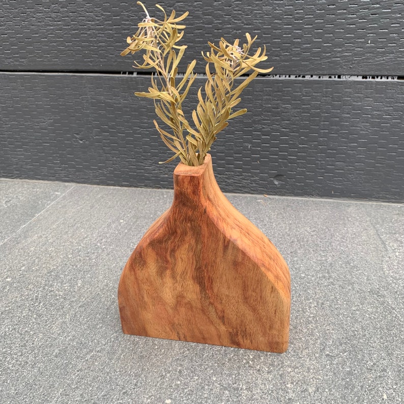 Handmade Wooden Dry Vase - Various Species - Etsy