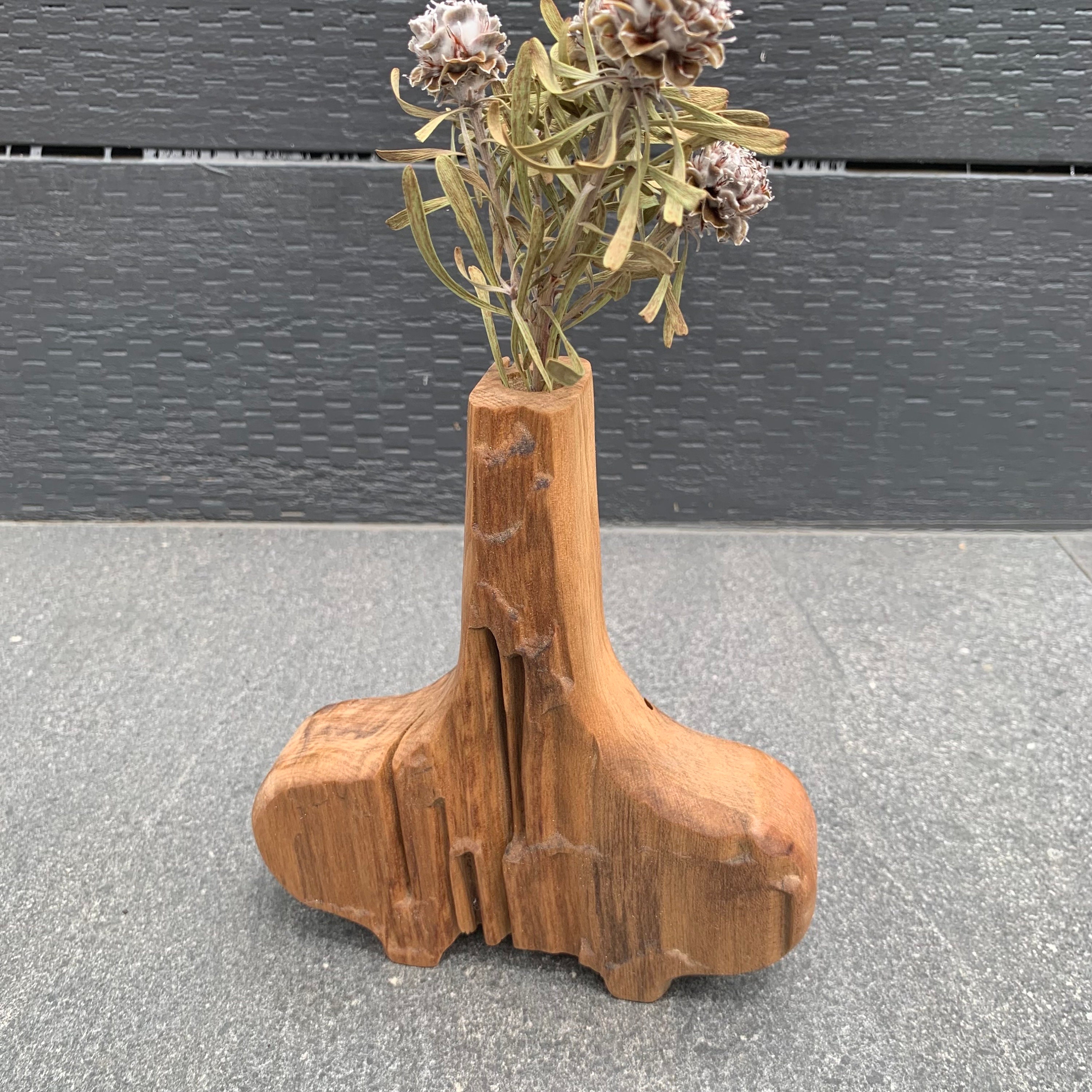 Handmade Wooden Dry Vase - Various Species - Etsy