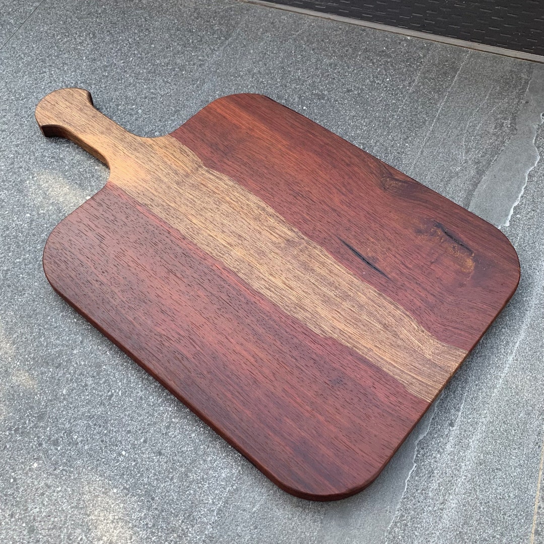 Handmade Wooden Charcuterie Board Rengas borneo Rosewood - Etsy