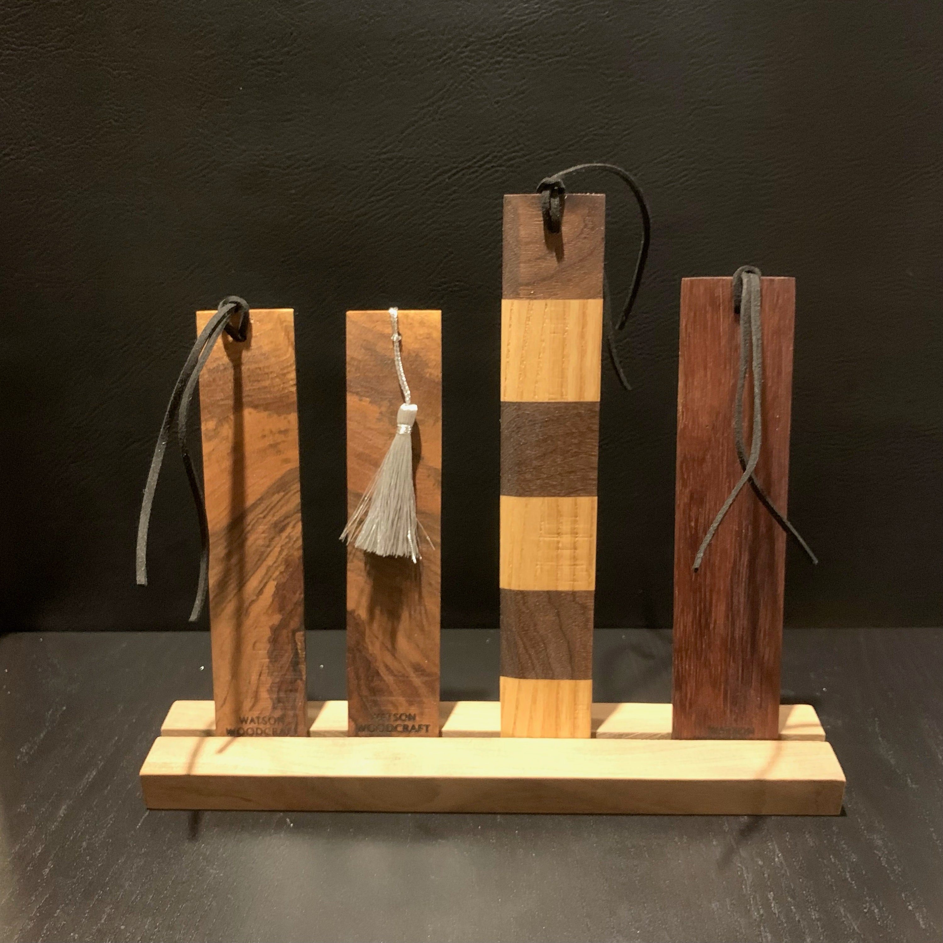 Handmade Wooden Bookmarks - Walnut Varieties, Paduak, Oak, Merbau With ...