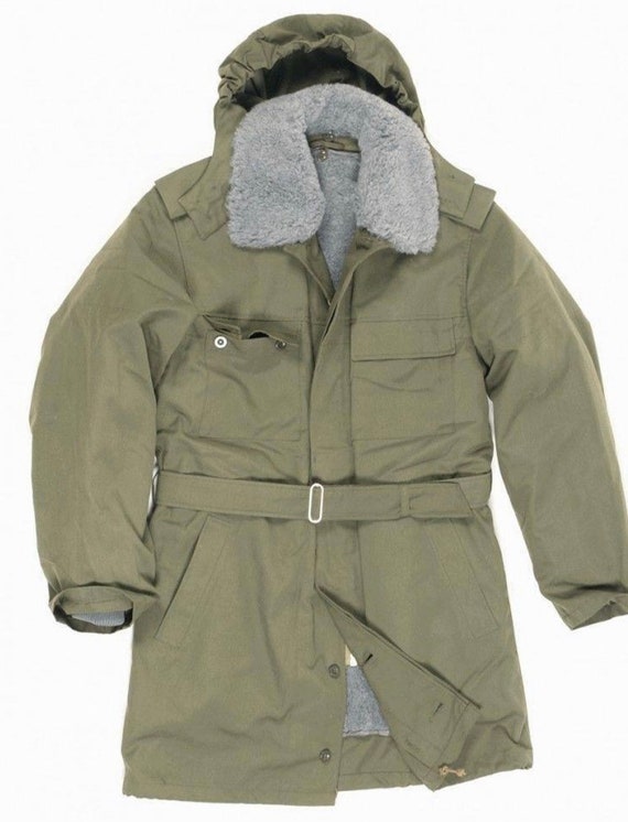 1980 Vintage Authentic Military Issued British Parka - Gem