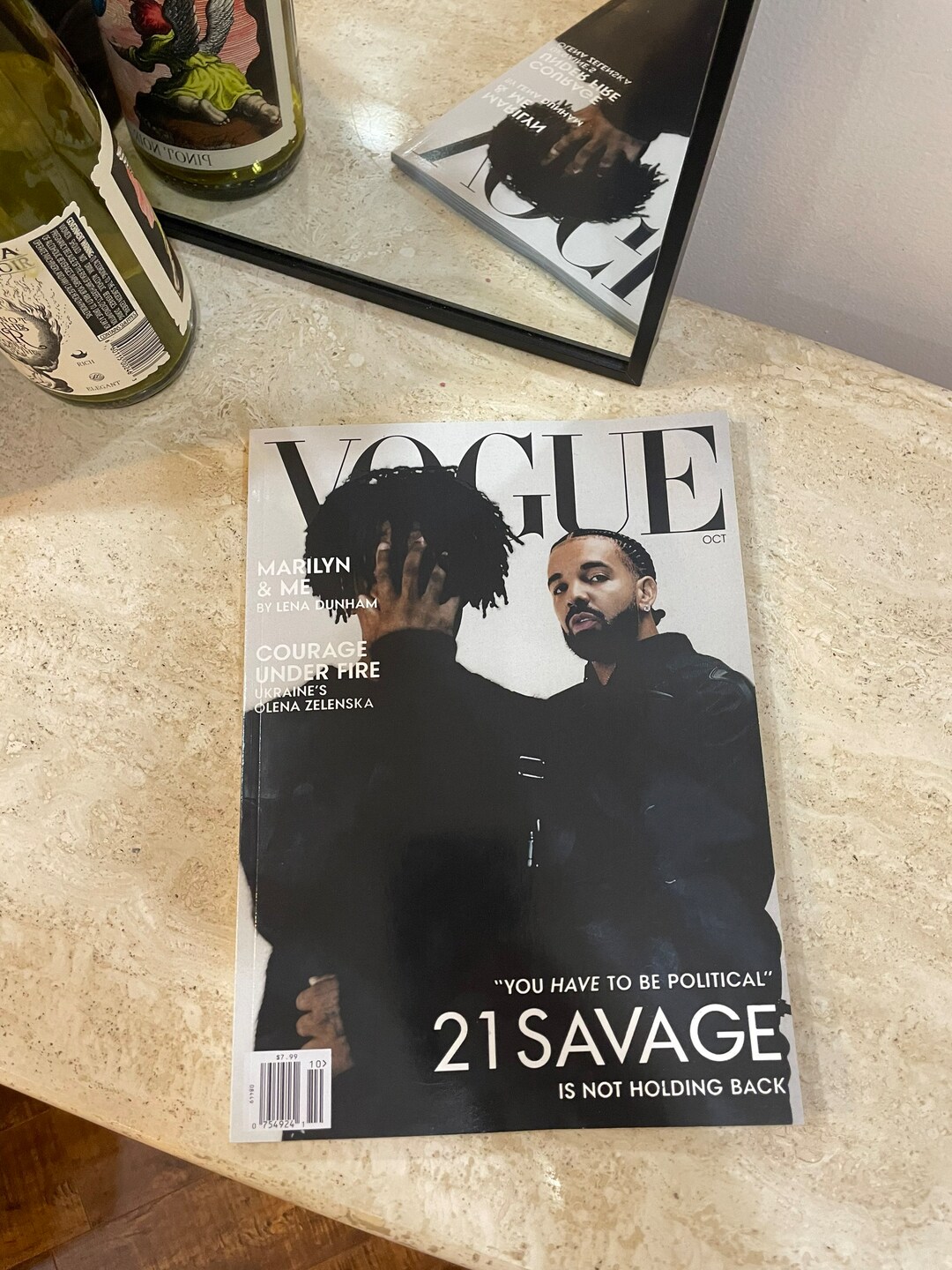 Drake X 21 Savage Vogue Issue Her Loss Promo Magazine - Etsy