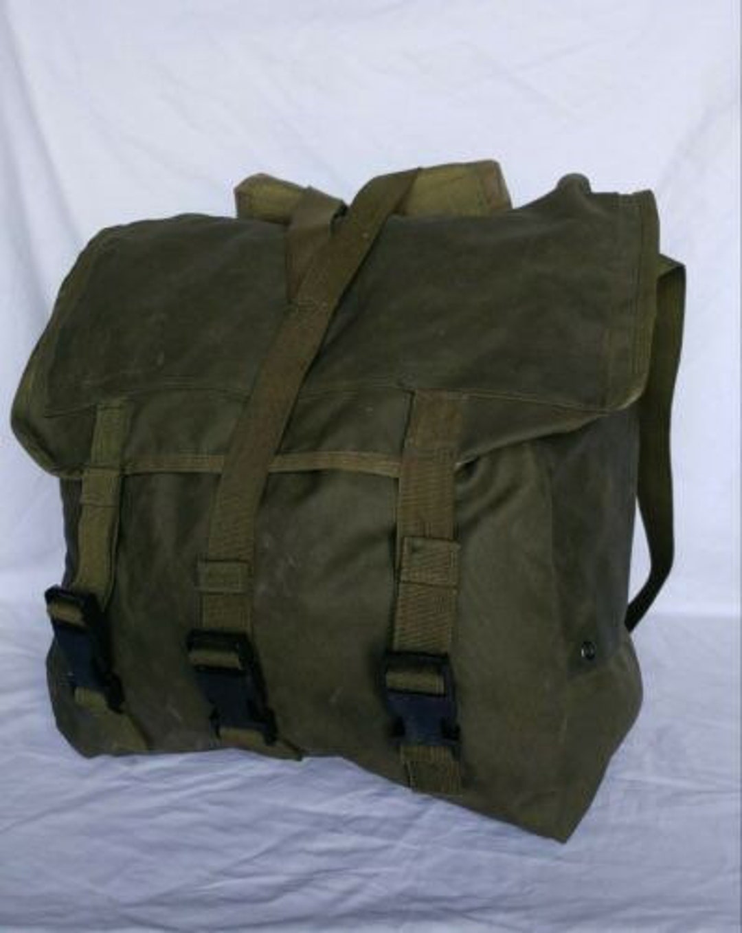 Vintage 80s Military Issue Rucksack - Etsy