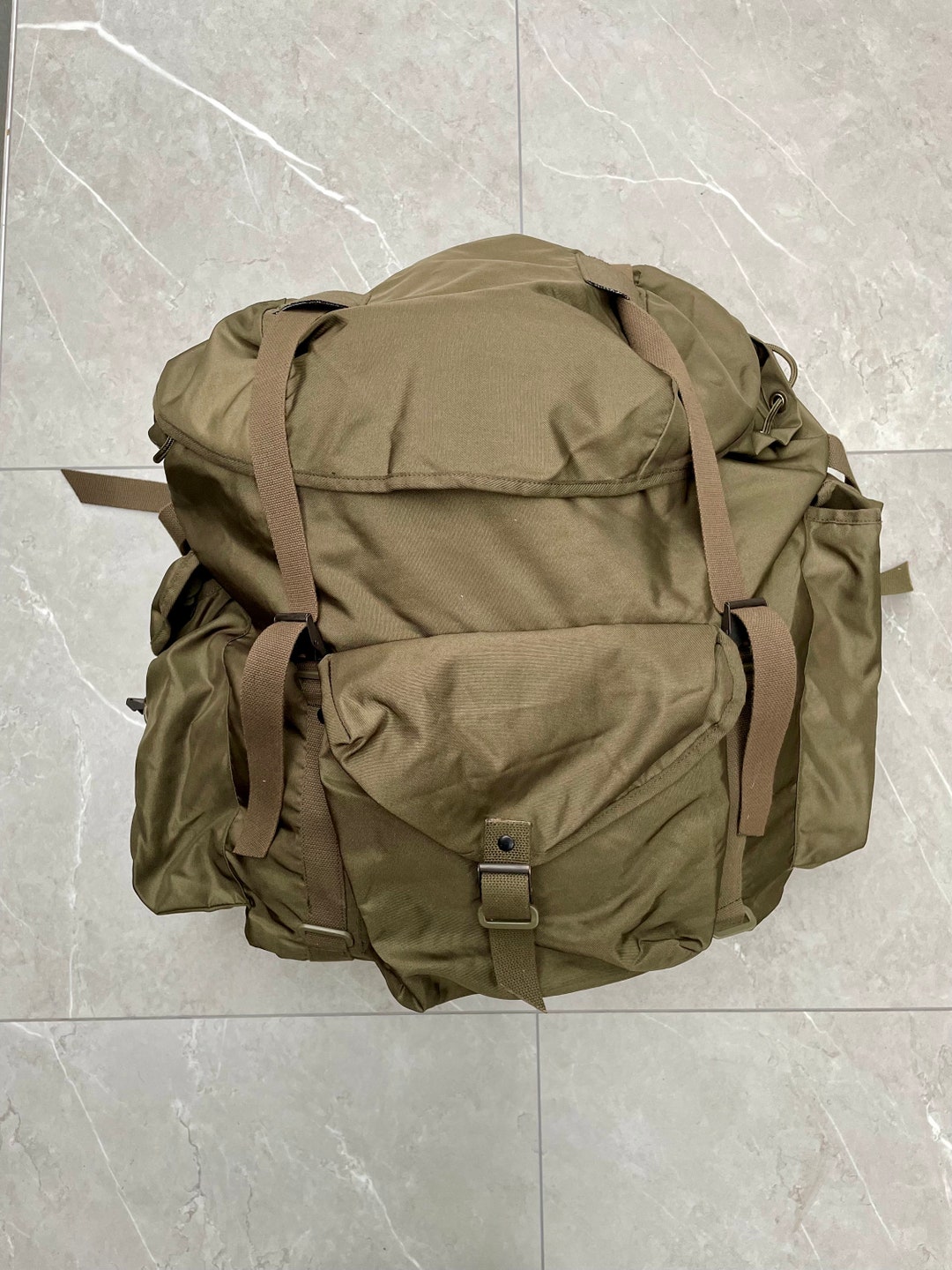 Vintage 80s Military Issue Rucksack - Etsy