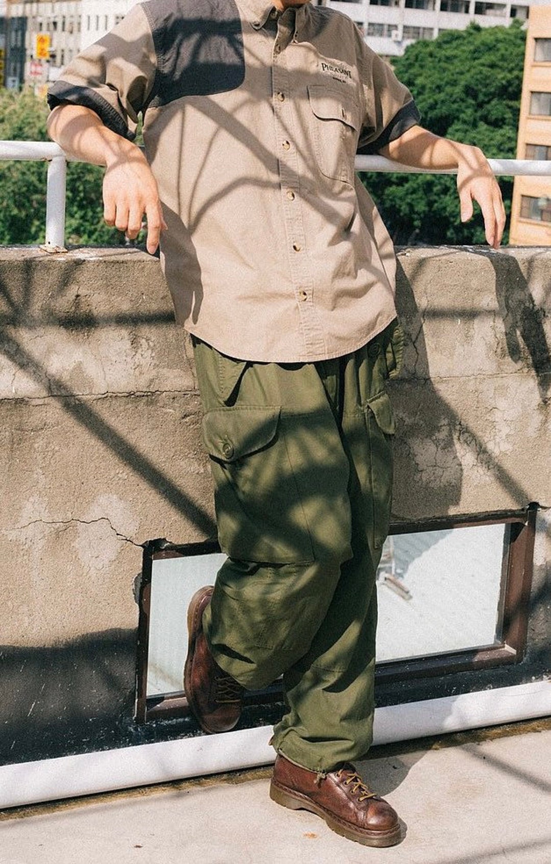 Vintage 80s Army Issue Water Proof Cargo Pants - Etsy
