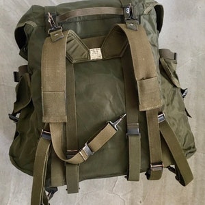 Vintage 80s Military Issue Rucksack - Etsy