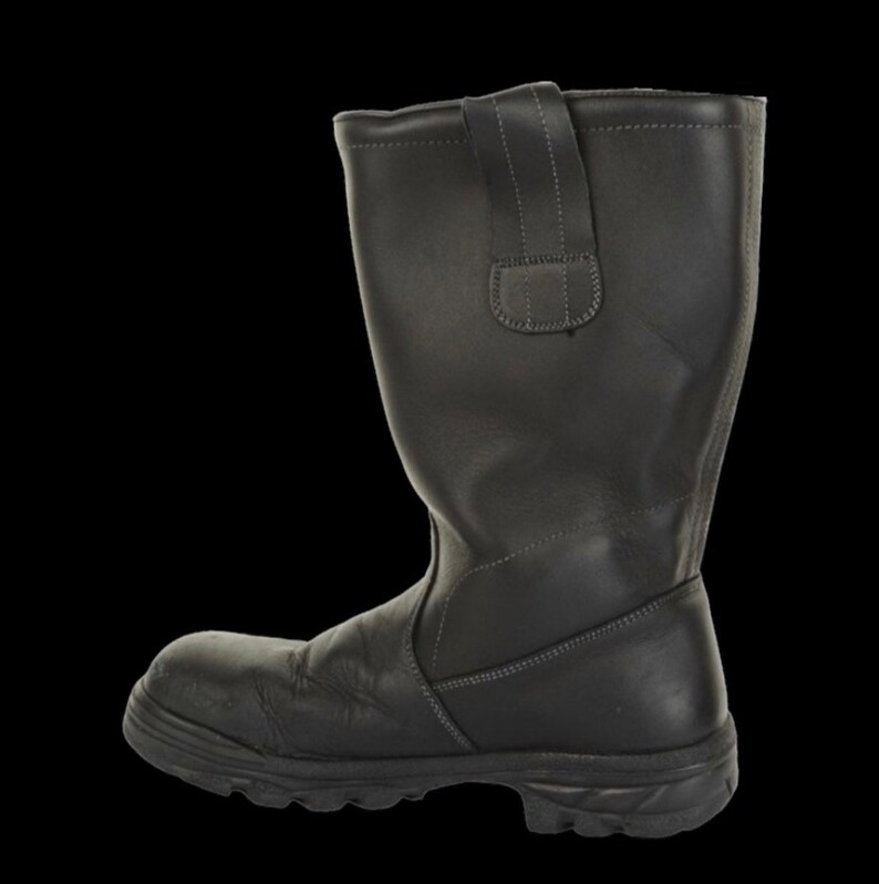 Vintage European Firefighter Boots - Etsy