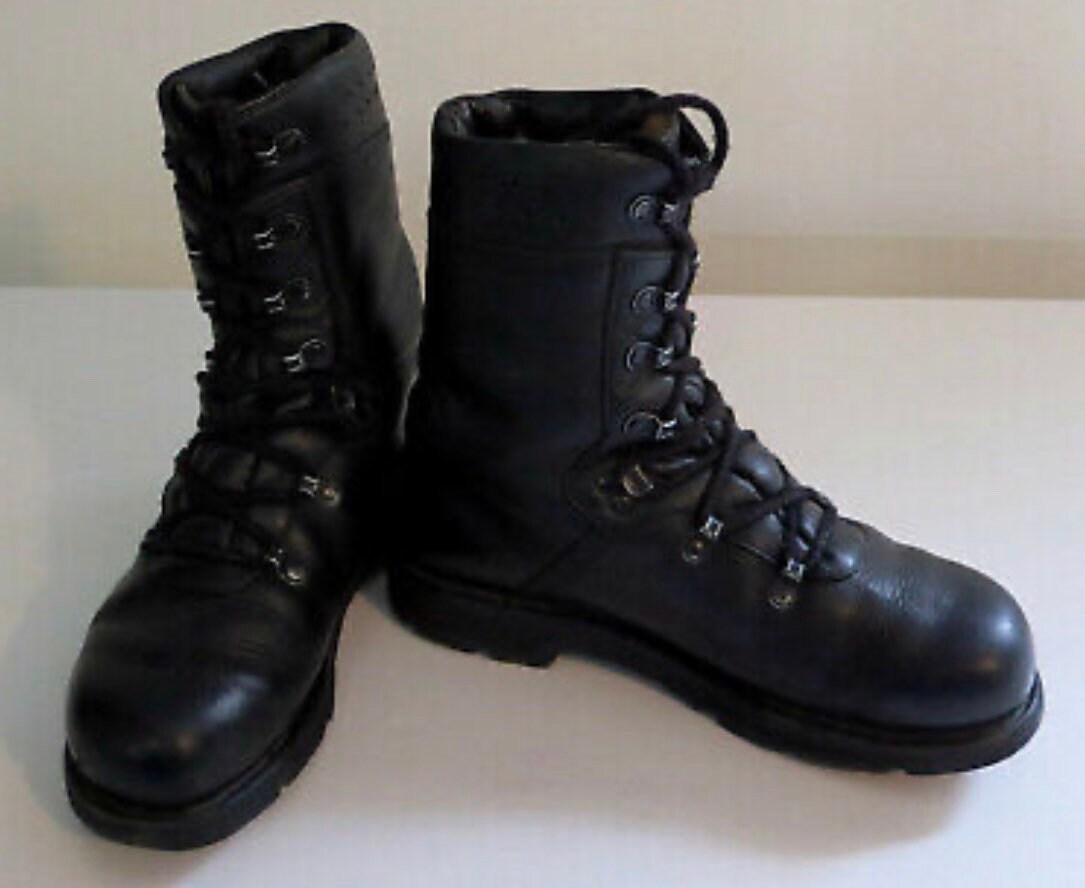90s Military Issue Combat Boots - Etsy