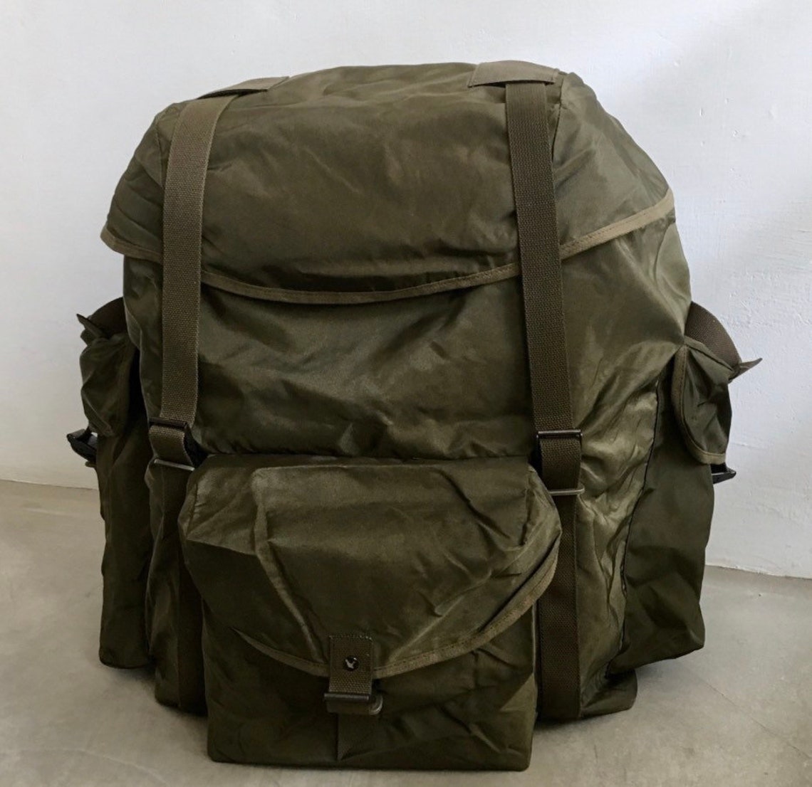 Vintage 80s Military Issue Rucksack - Etsy
