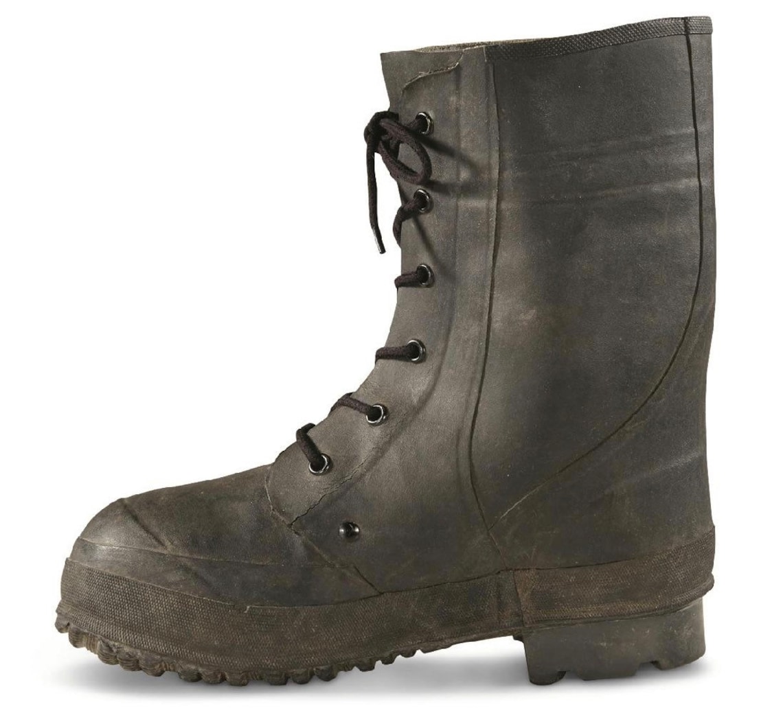 Vintage Rubber Military Combat Boots - Etsy
