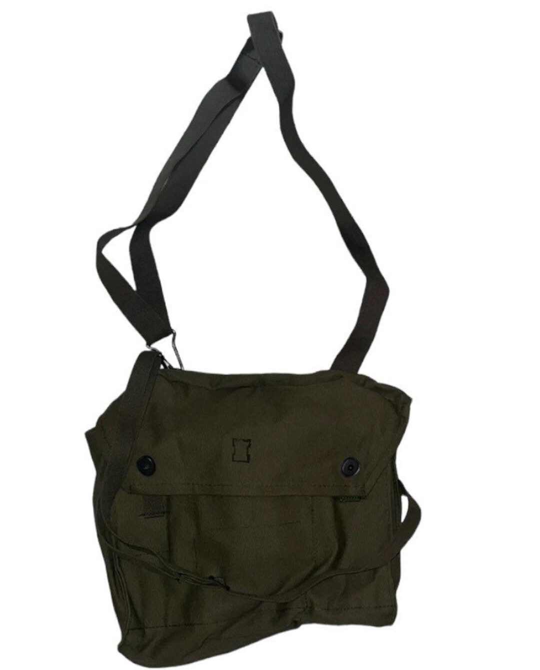 Army Green Vintage Military Issue Gas Mask Bag - Etsy