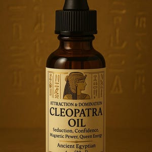 Attraction & Domination Cleopatra Oil – Seduction, Confidence, Magnetic ...