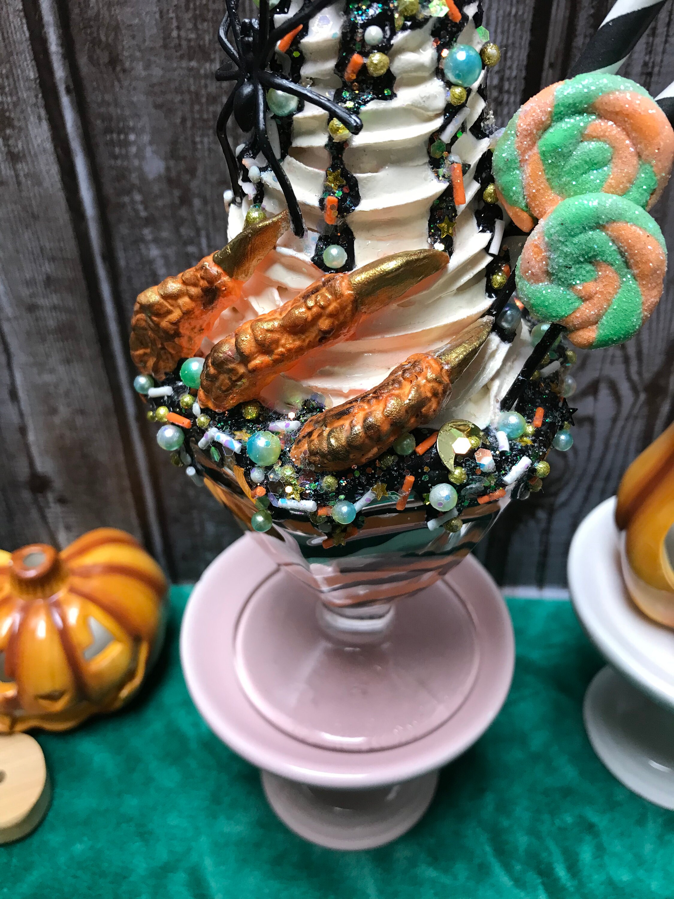 Halloween Decorations Halloween Shake Monster Shake - Etsy