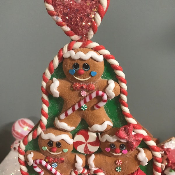 Ceramic Gingerbread Tree - Etsy