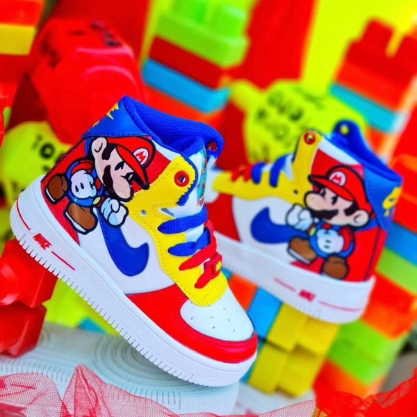 Super Mario Shoes Adult - Etsy