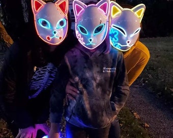 Light up Cat Mask - Etsy