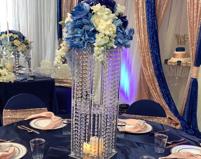 Set of 10 wedding Centerpiece Acrylic Centerpiece - Etsy