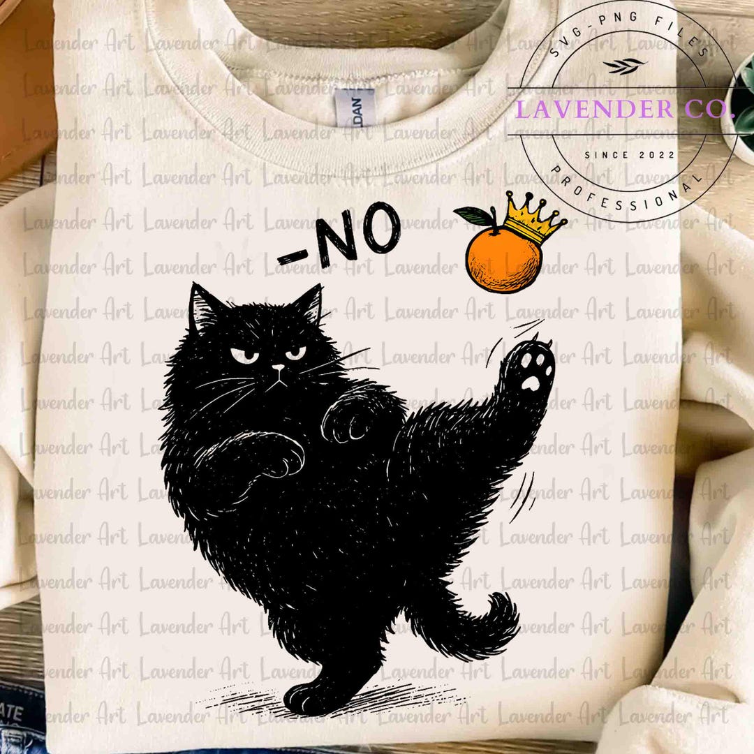 Nope Cat Shirt PNG, No Kings Black Cat Png,anti Racist Anti-trumppng ...