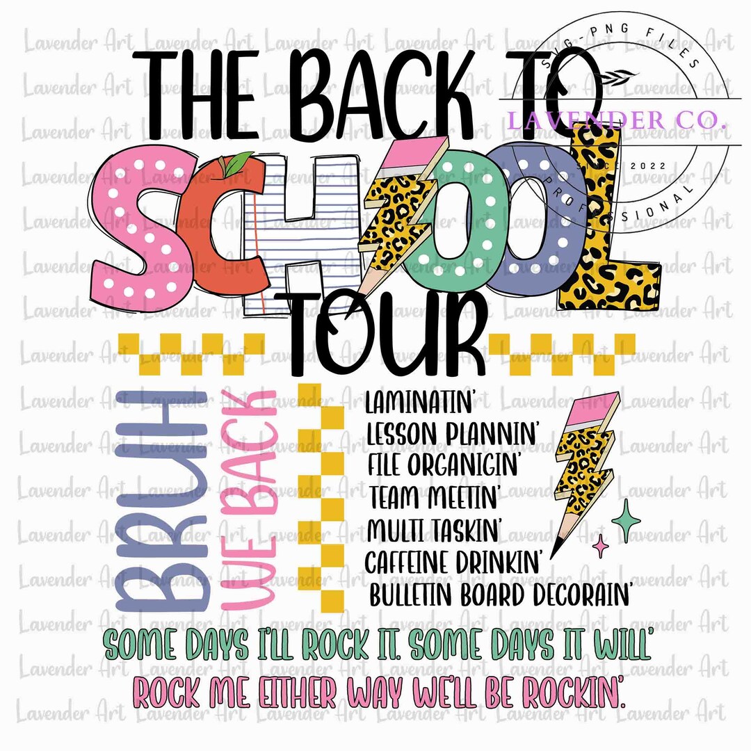 The Back to School Tour PNG, Teacher Png, ABCD Teacher Png ...