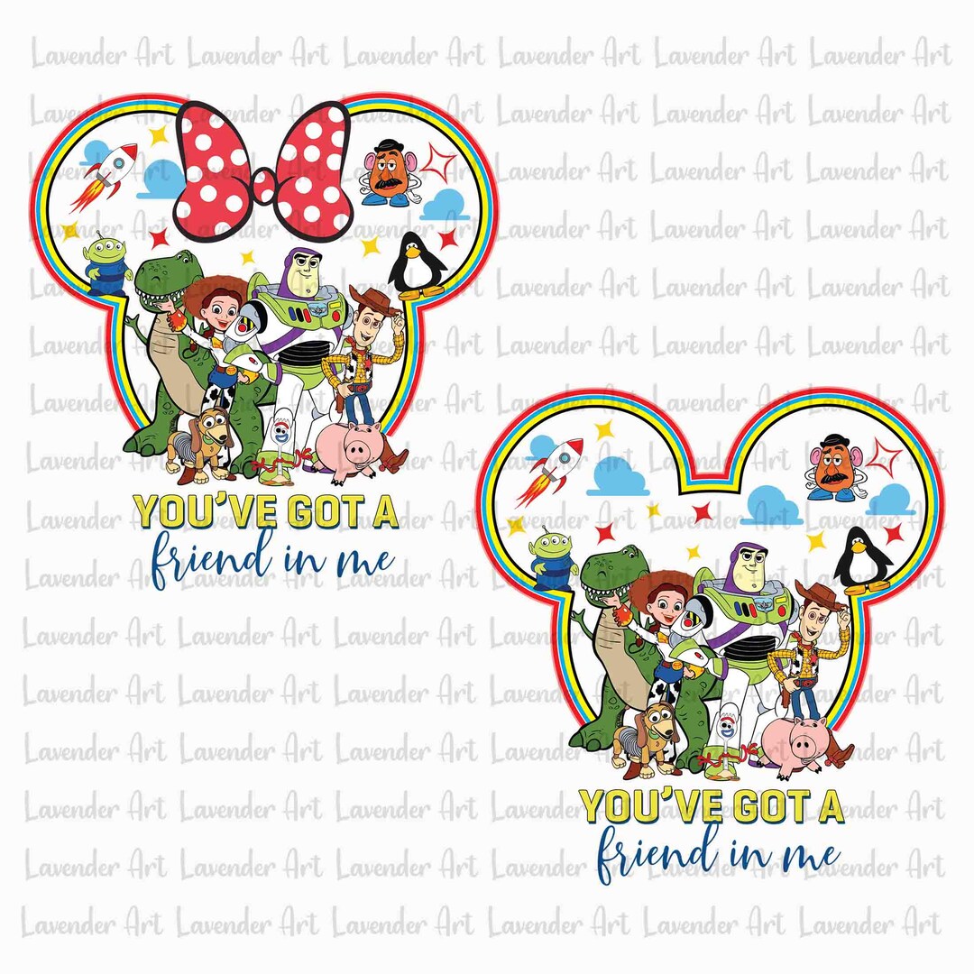Bundle Mouse Head Toy PNG, You've Got A Friend in Me Png, Friendship ...