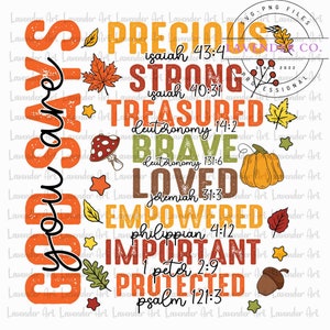 God Says I Am Png, Fall Jesus Png, Retro Fall Vibes Png, Autumn Pumpkin ...