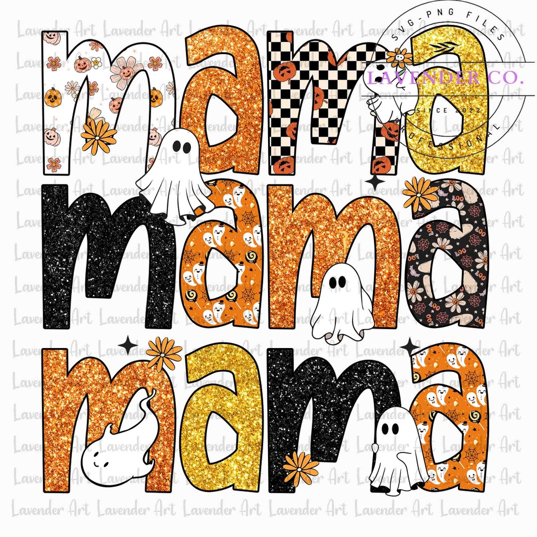 Spooky Mama PNG, Spooky Mom Png, Stay Spooky Png, Mama Floral Png ...
