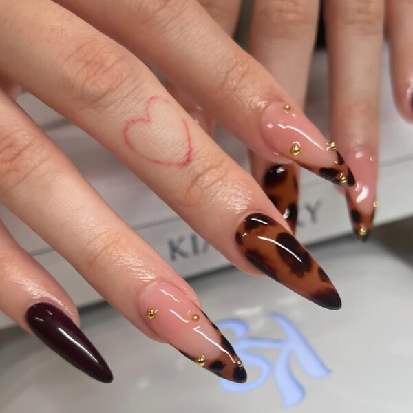 Fall Press on Nails - Etsy