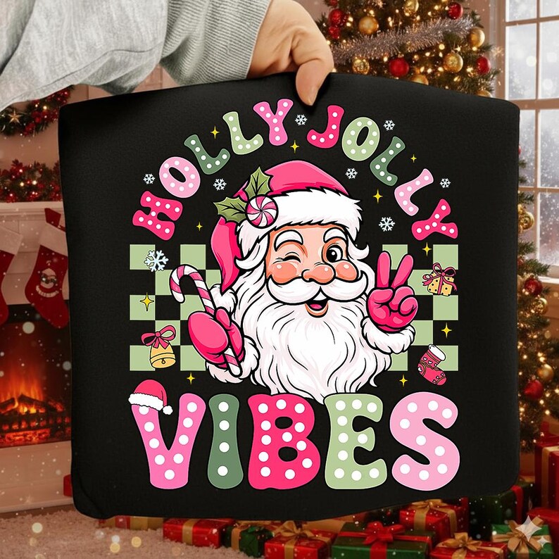 Have a Holly Jolly Christmas Clipart Bundle - Holiday PNG, Santa ...