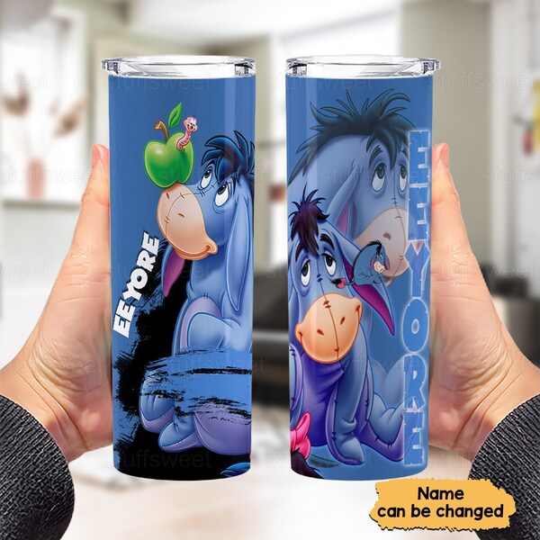 Eeyore Tumbler Wraps - Etsy
