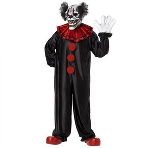 Halloween Scary Demon Clown, Cosplay Costume, Deadly and Deranged Clown ...