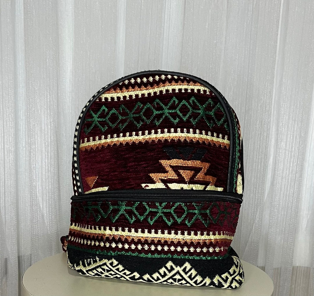 Boho Hippie Backpack Colorful Woman Men Backpacks Mini Bag Bohemian ...