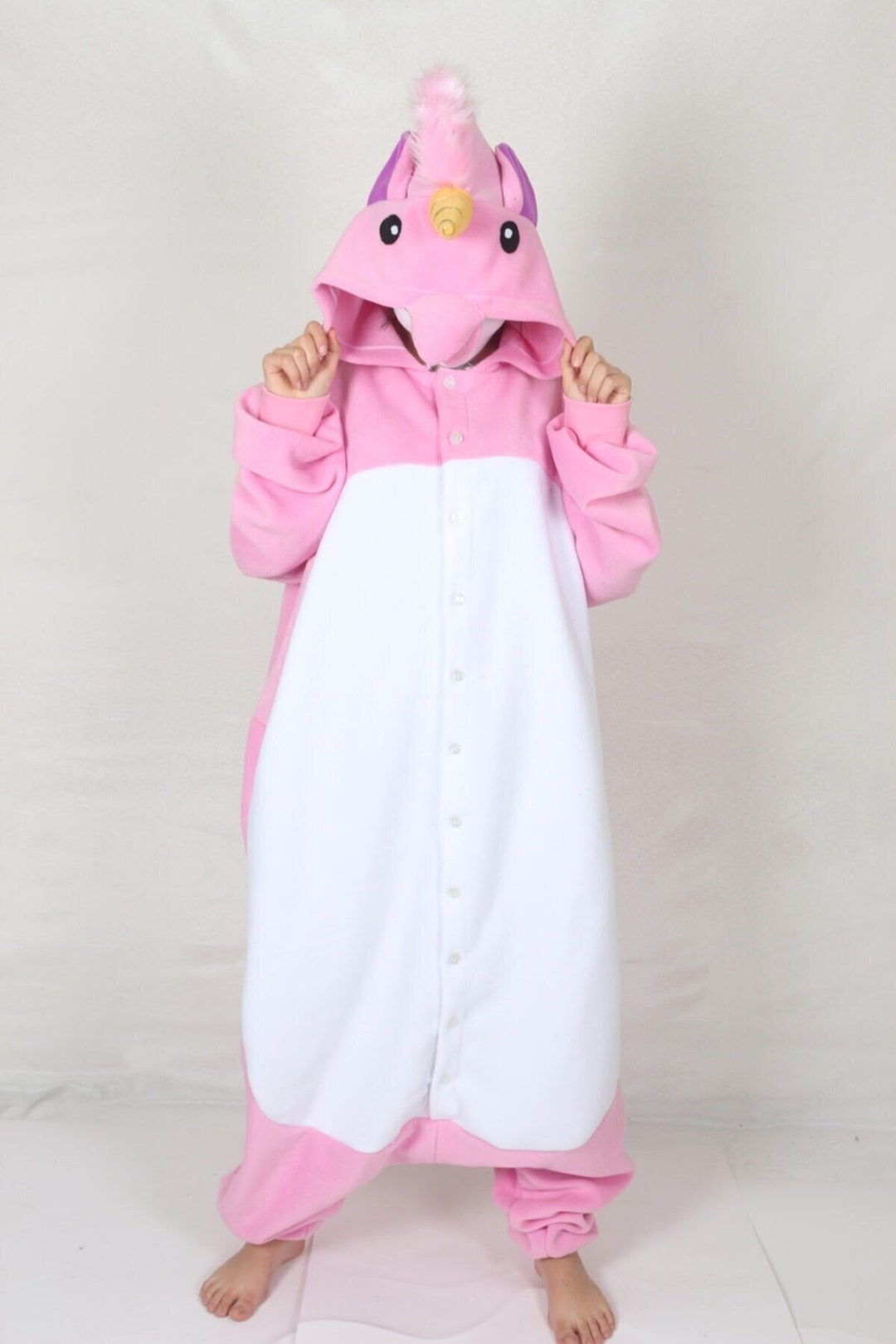 Kigurumi Unicorn Costume, Onesie, Pyjamas, Outfit , Unicorn Animal ...