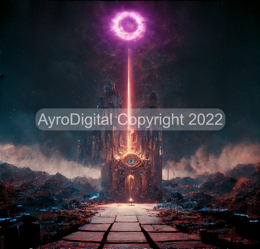 Structural Cosmic Time Gate Etsy