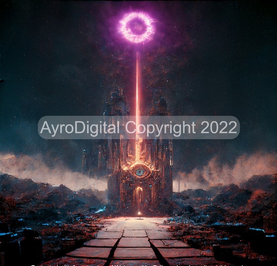 Structural Cosmic Time Gate - Etsy