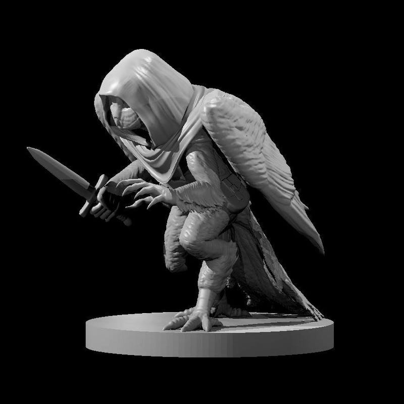 Owlin Miniature - Etsy