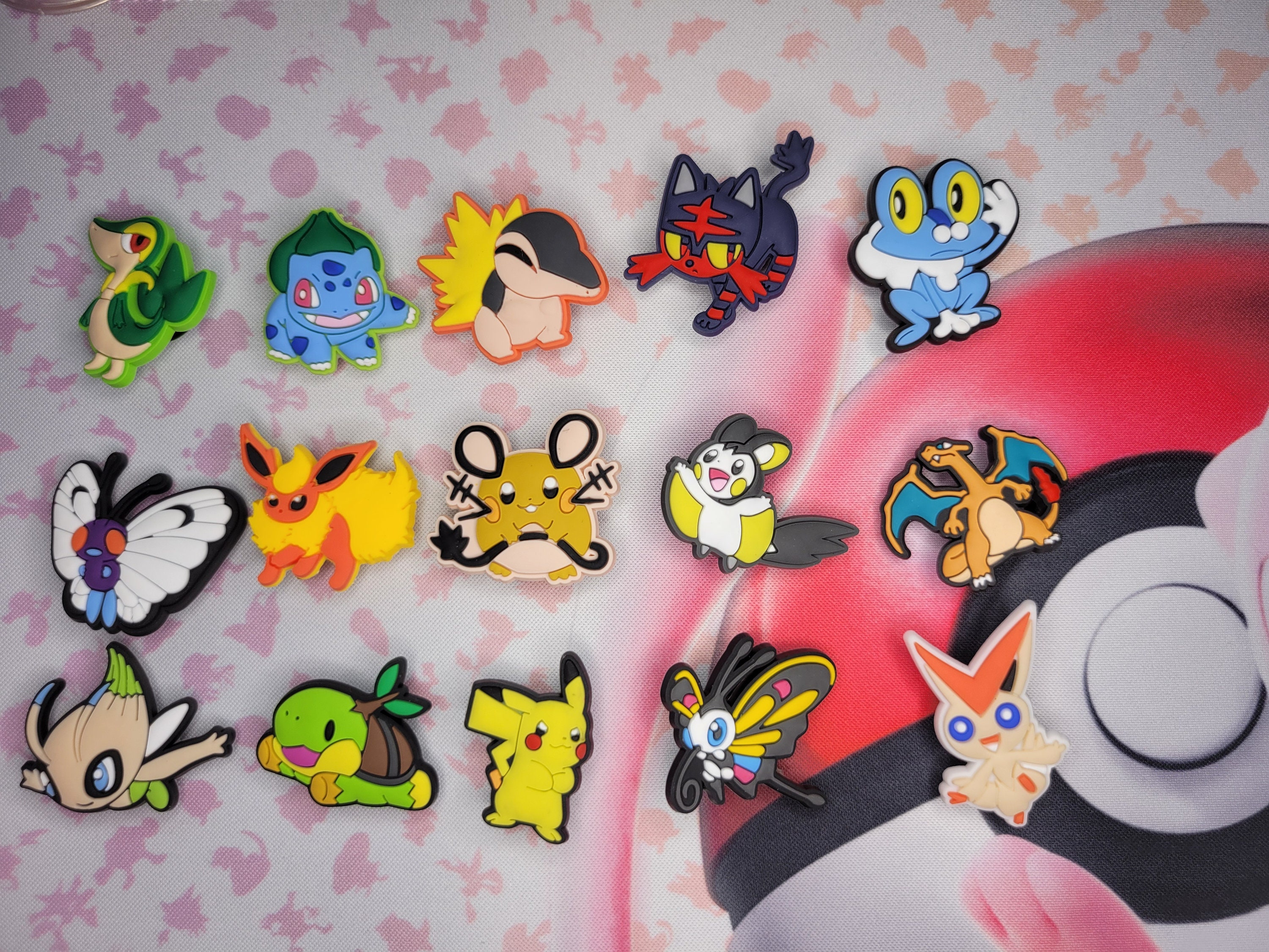 Character Croc Shoe Charms, Cute Croc Shoe Charms, Croc Jibbitz, Anime ...