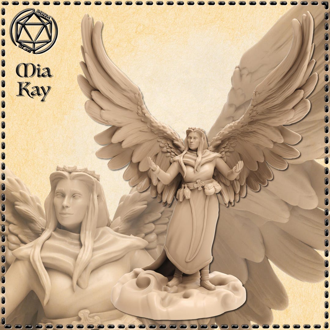 Angelic Cleric | Dungeons and Dragons Characters | Tabletop Minis ...