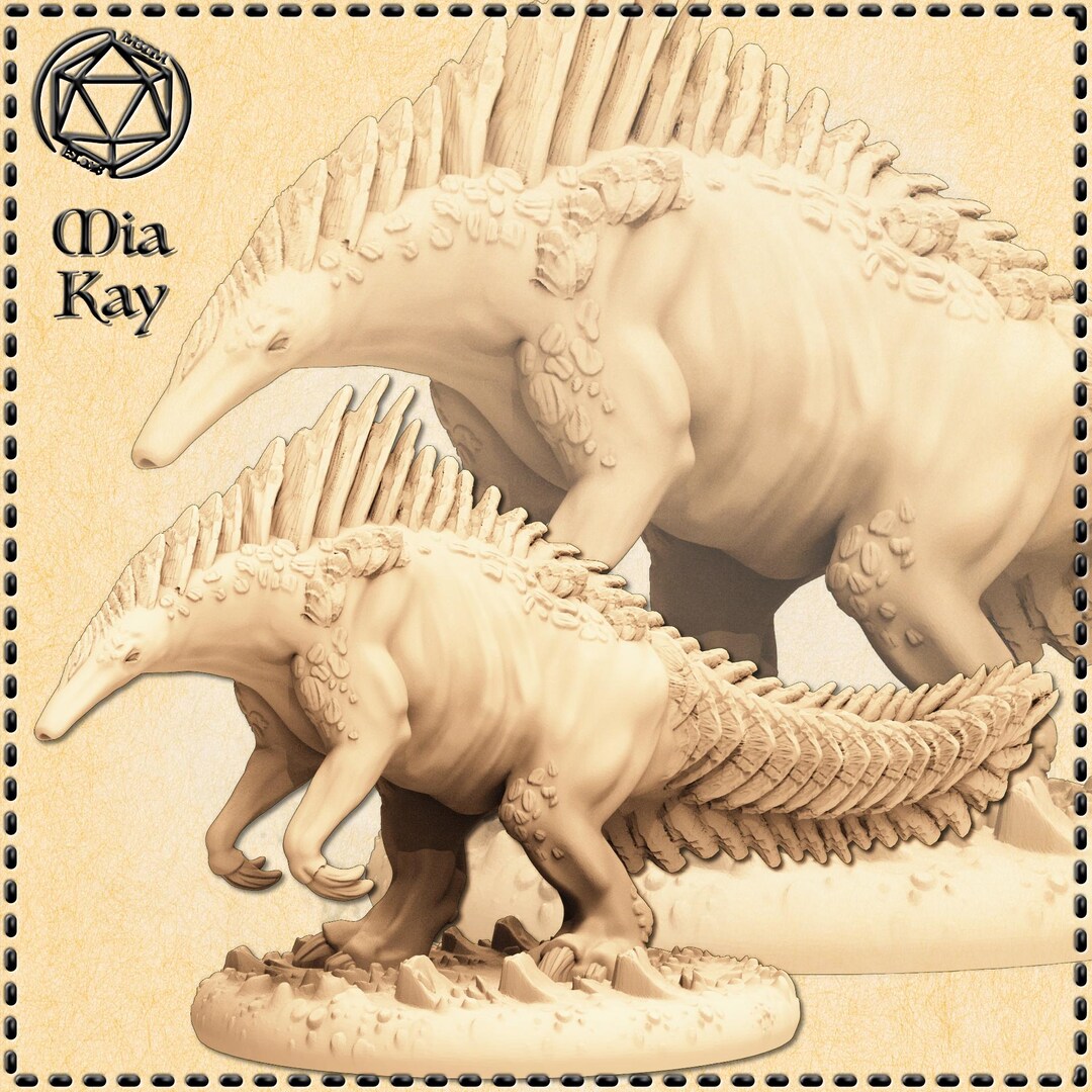 Dire Pangolin | Dungeons and Dragons Characters | Tabletop Minis ...