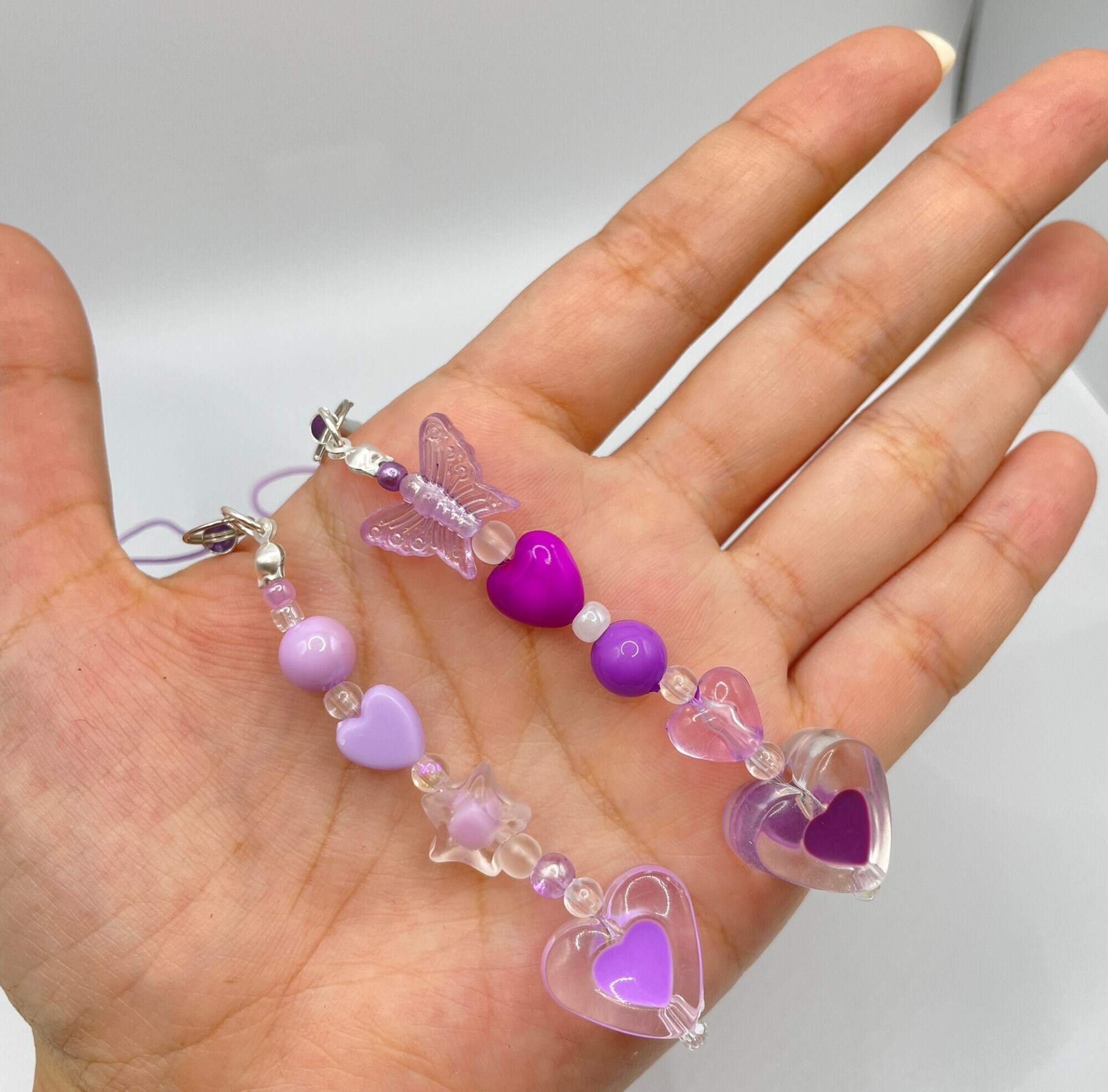 Cute Heart Phone Charms Multiple Colors Cute Kpop Phone - Etsy