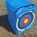 3D Archery Target Cube. Comes Complete With 2 Paper Targets and Pins ...