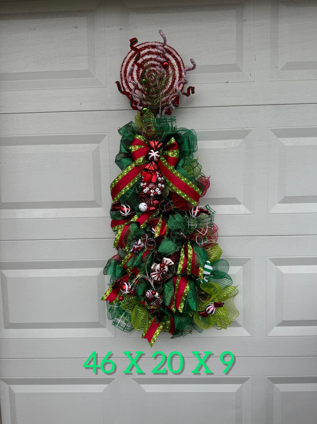 Christmas Tree Swag, Christmas Swag, Christmas Home Decor, Christmas ...