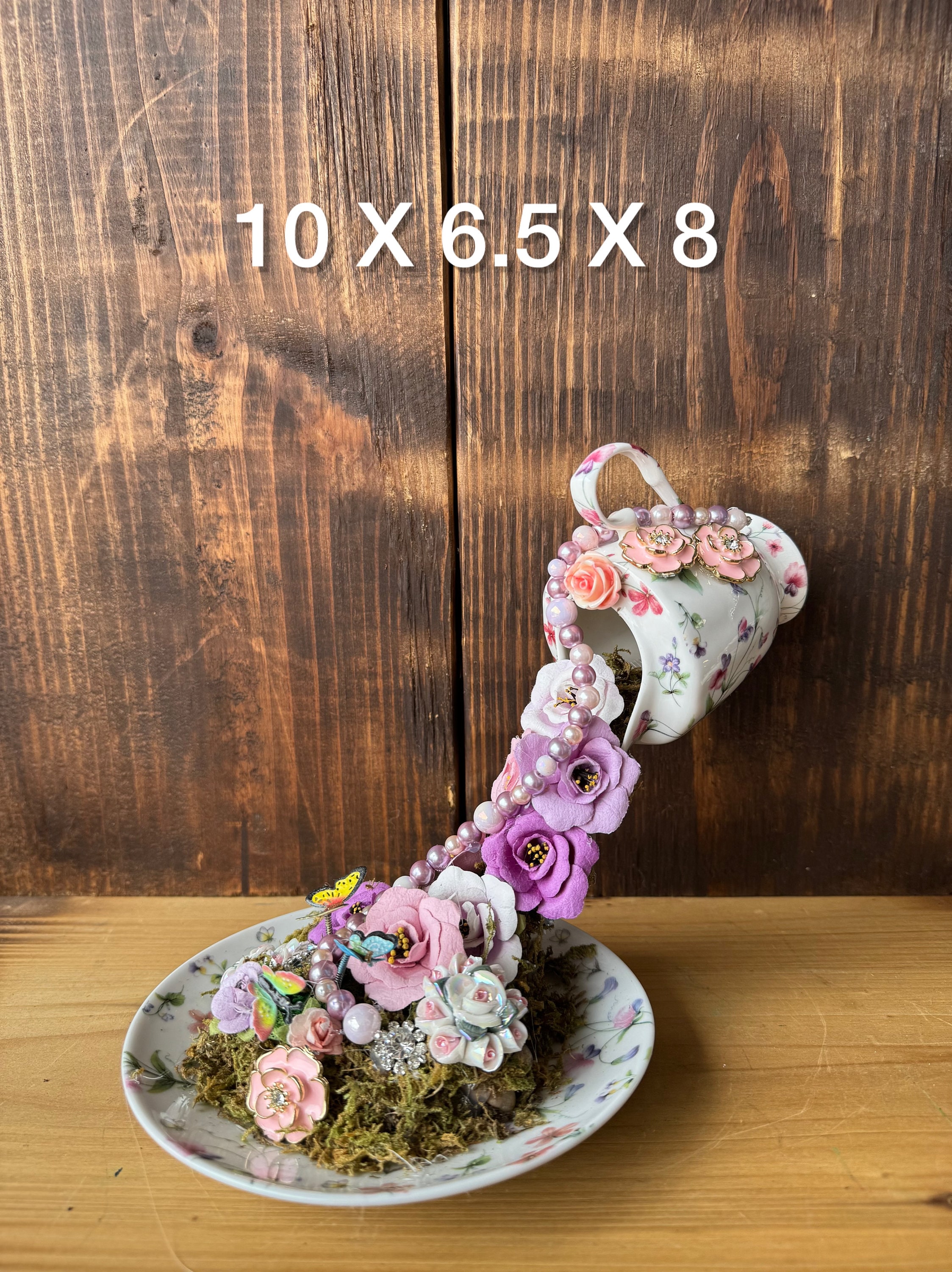 Floating Teacup, Floating Teacup Decor, Table Decor, Teacup Lovers, Teacup Decor, Tea Cup Home ...