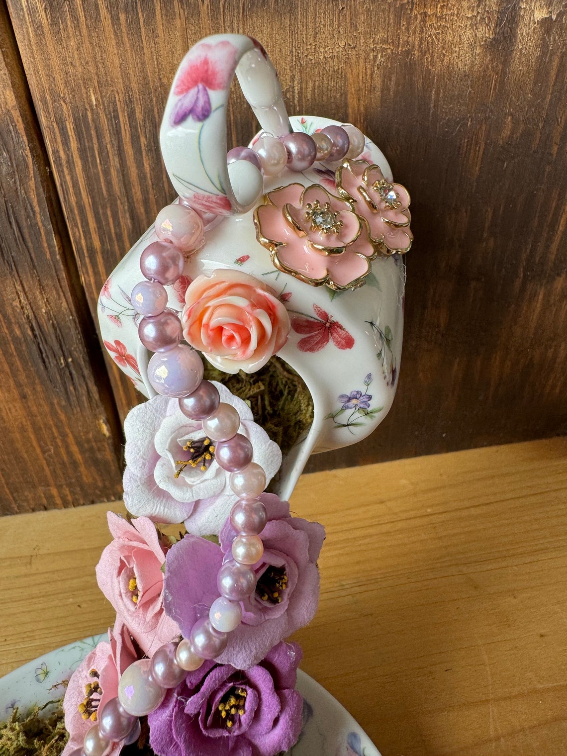 Floating Teacup, Floating Teacup Decor, Table Decor, Teacup Lovers ...