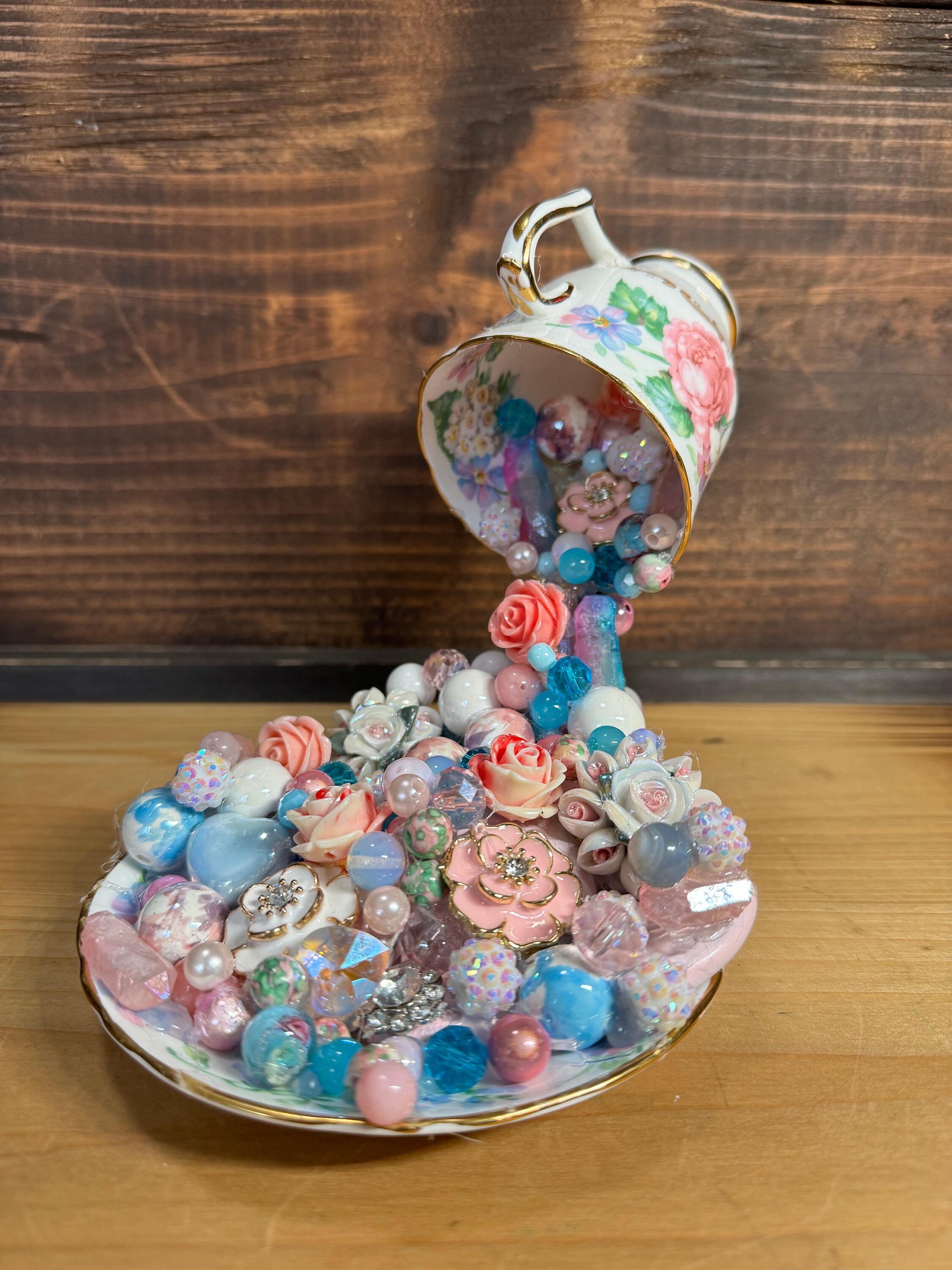 Floating Tea Cup, Floating Teacup, Teacup Display, Teacup Gift, Teacup ...