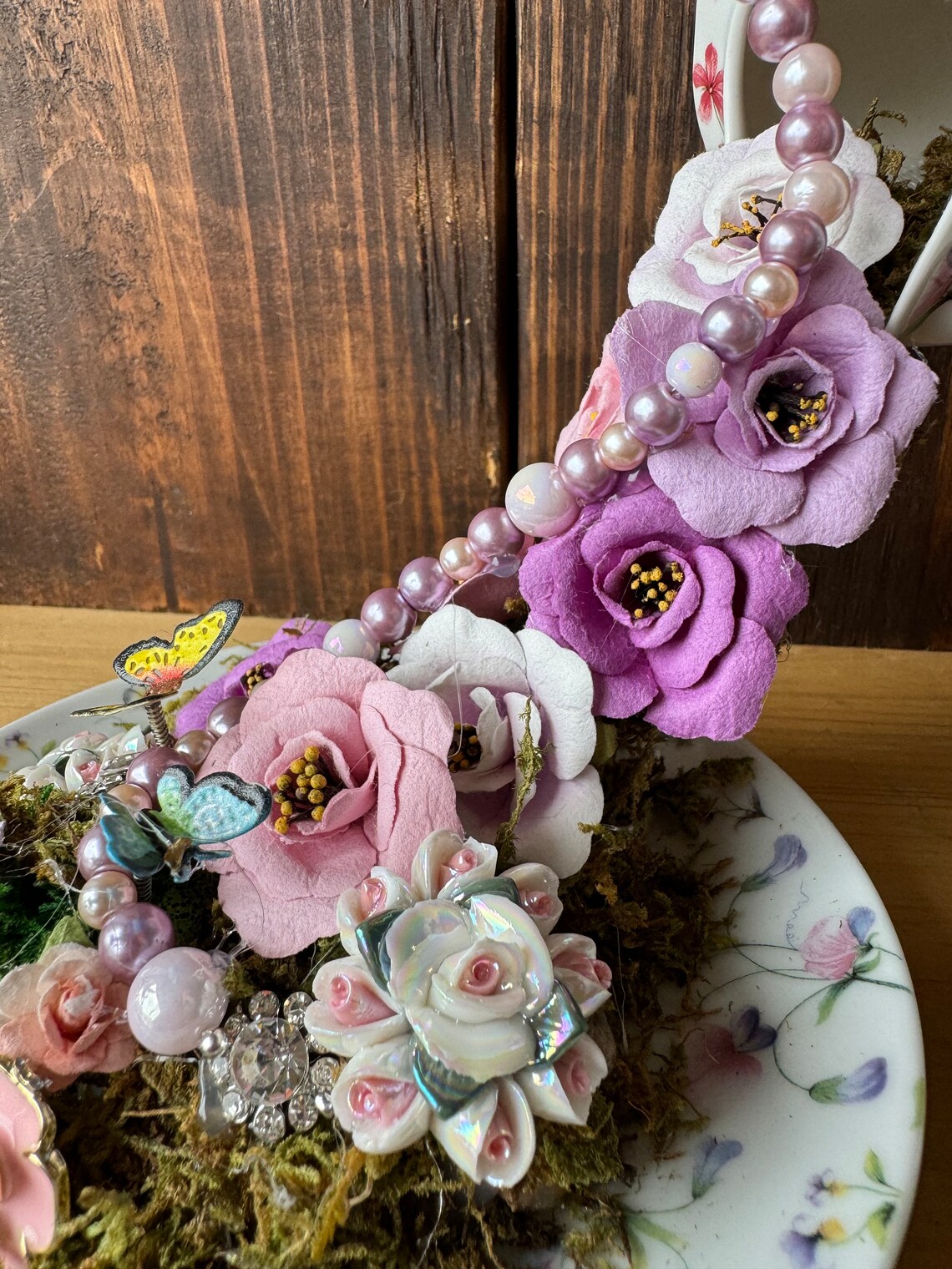 Floating Teacup, Floating Teacup Decor, Table Decor, Teacup Lovers ...