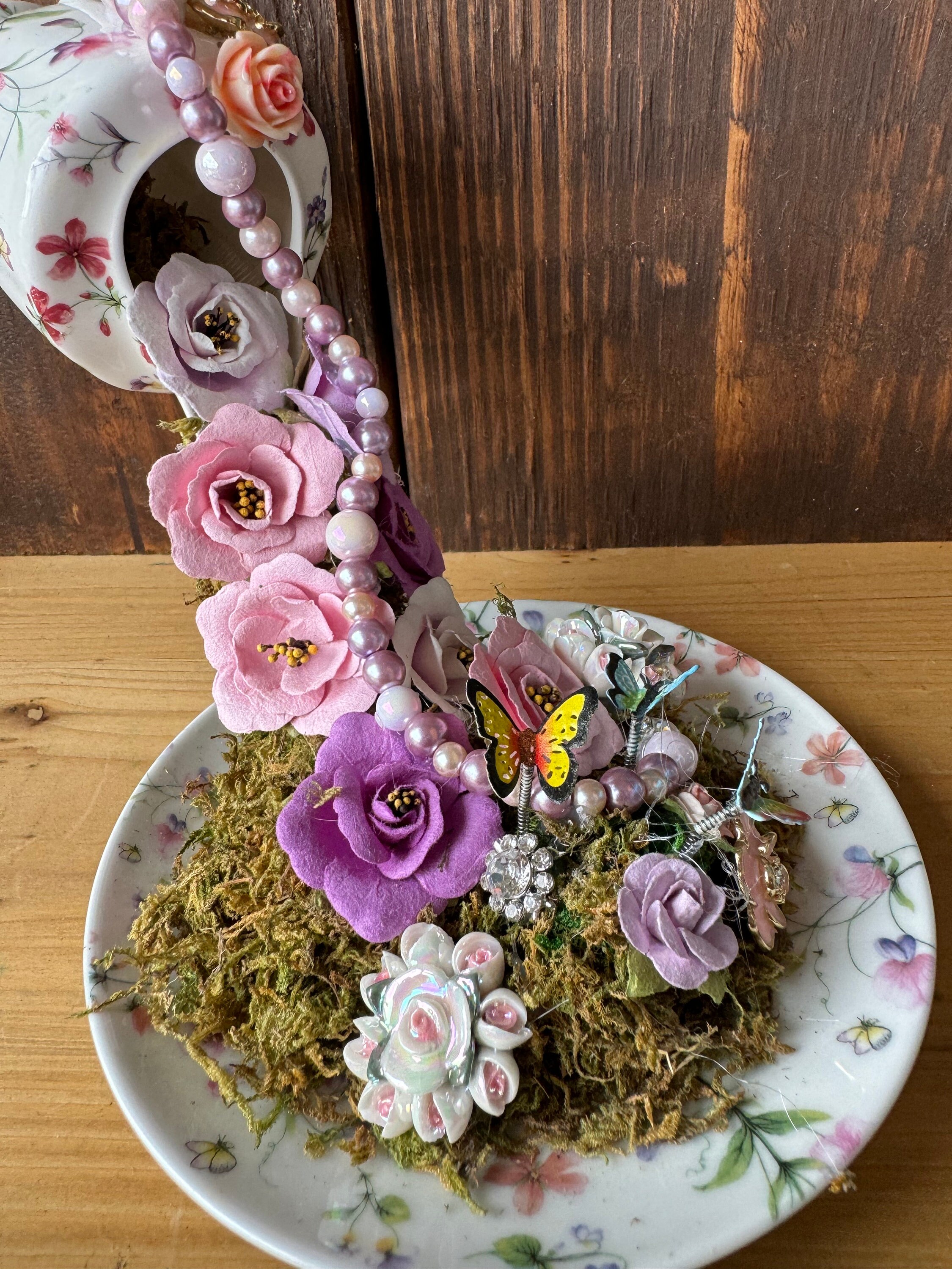 Floating Teacup, Floating Teacup Decor, Table Decor, Teacup Lovers ...