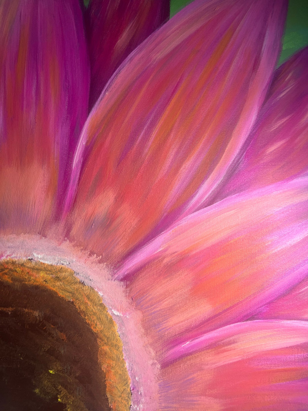 Sunflower Painting With Acrylics - Etsy