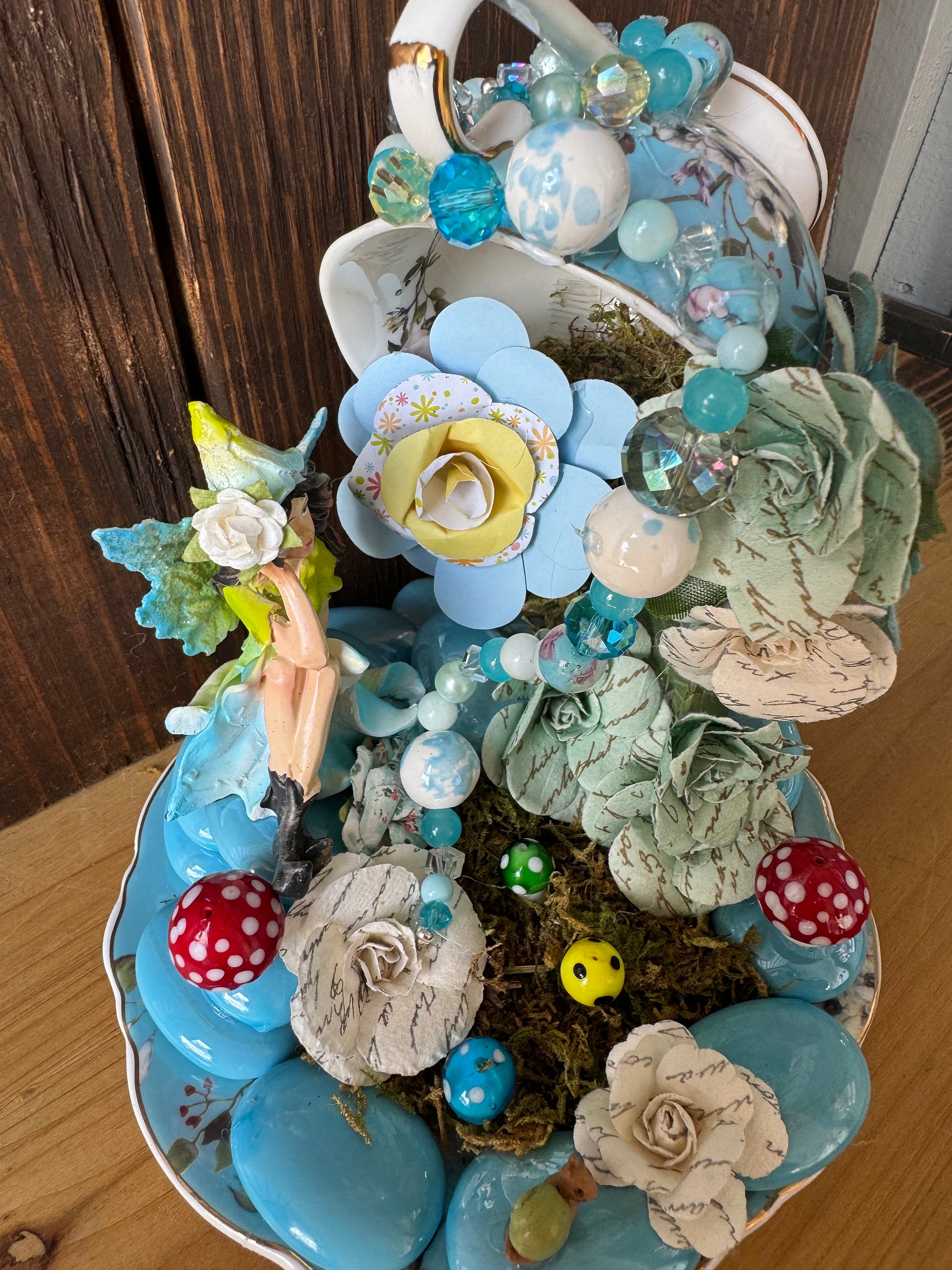 Floating Teacup, Floating Tea Cup, Teacup Fairy Themed, Fairy Decor ...