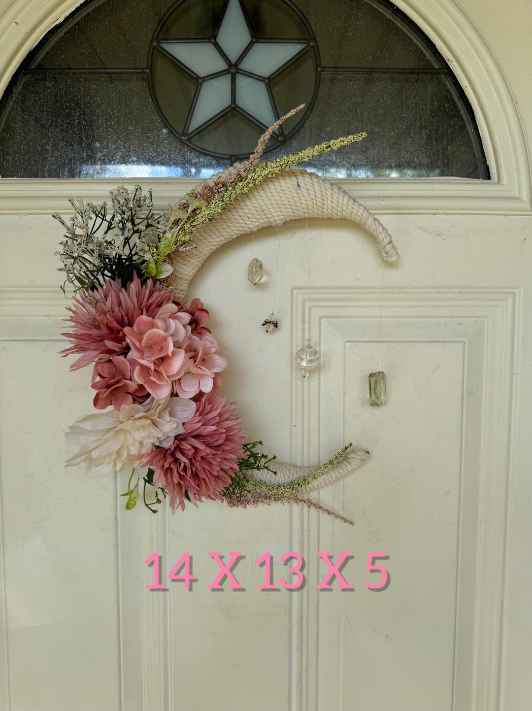 Crescent Moon, Moon, Crescent, Moon Decor, Crescent Moon Door Hanger ...